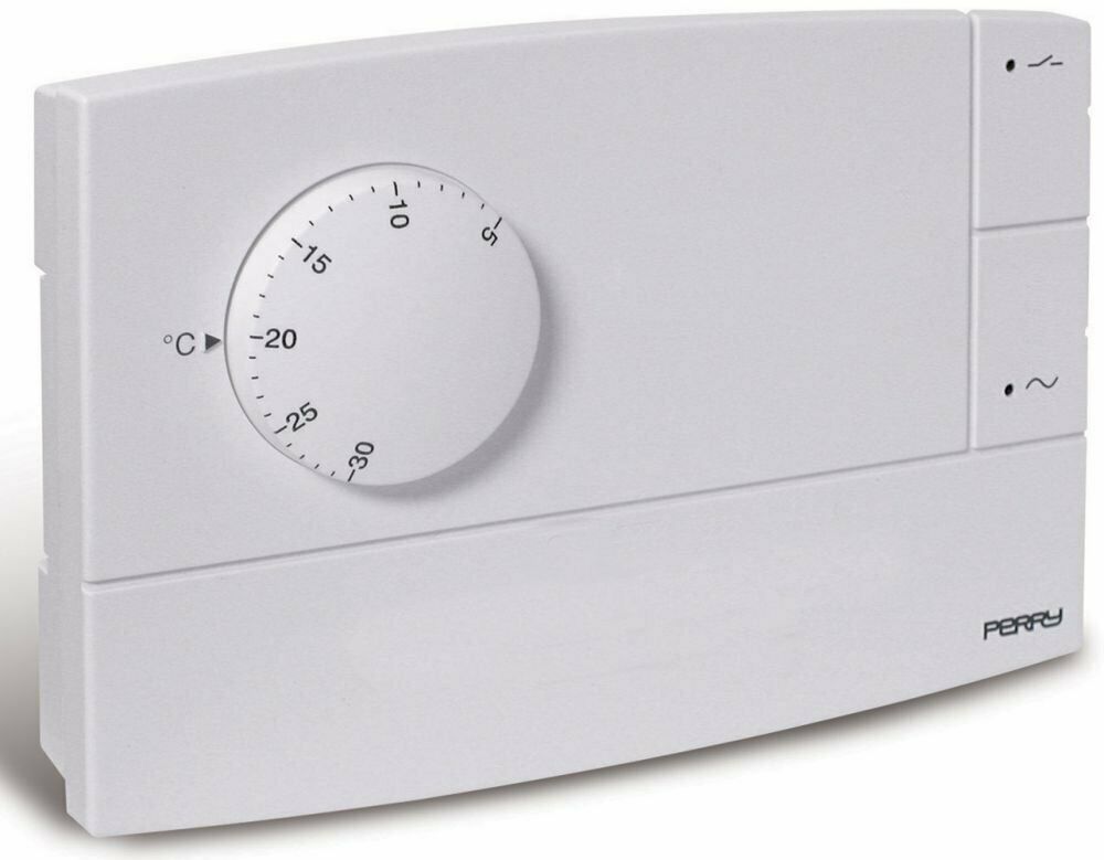 PERRY-1TI-TE510B-TERMOSTATO-230V-BIANCO-ELETTRONICO-INCASSO-CON-SPIA-ZEFIRO-133297997325 – Egizi ...